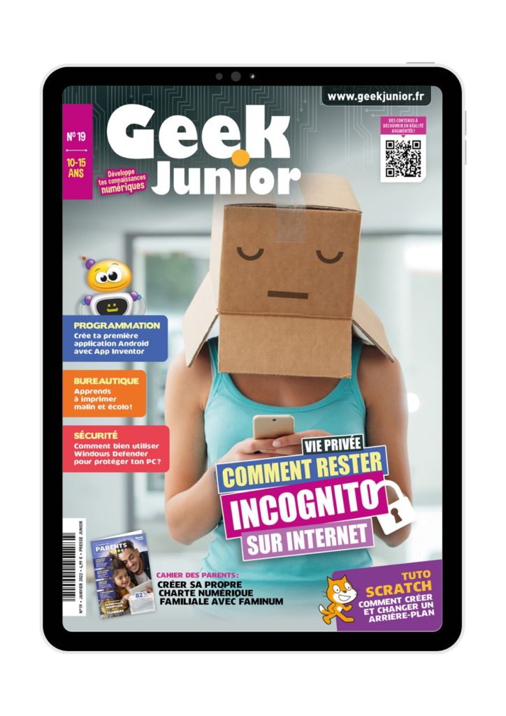 Magazine Geek Junior - Geek Junior n°19 Version numérique