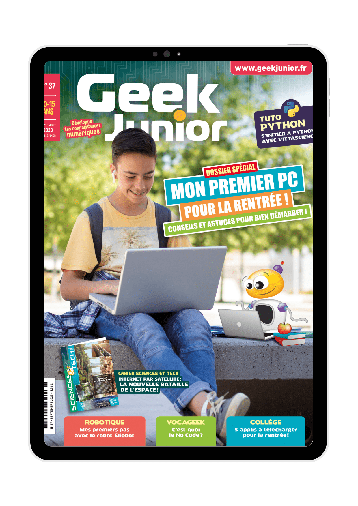 Magazine Geek Junior - Geek Junior n°37 Version numérique